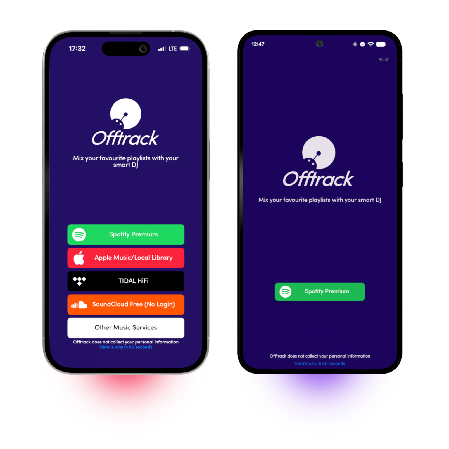 Offtrack: The AI DJ in Your Pocket for Spotify & Apple Music